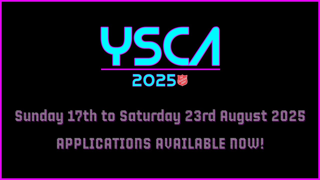 YSCA 2025: 'Rhythms' - Sunday 17th - Saturday 23rd August 2025 - YouTube