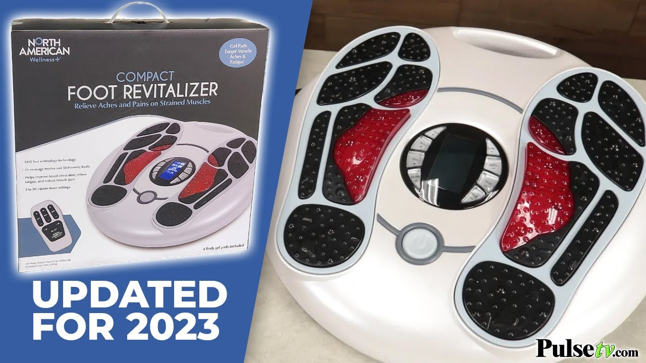 Compact Foot and Body Revitalizer by North American Wellness - YouTube