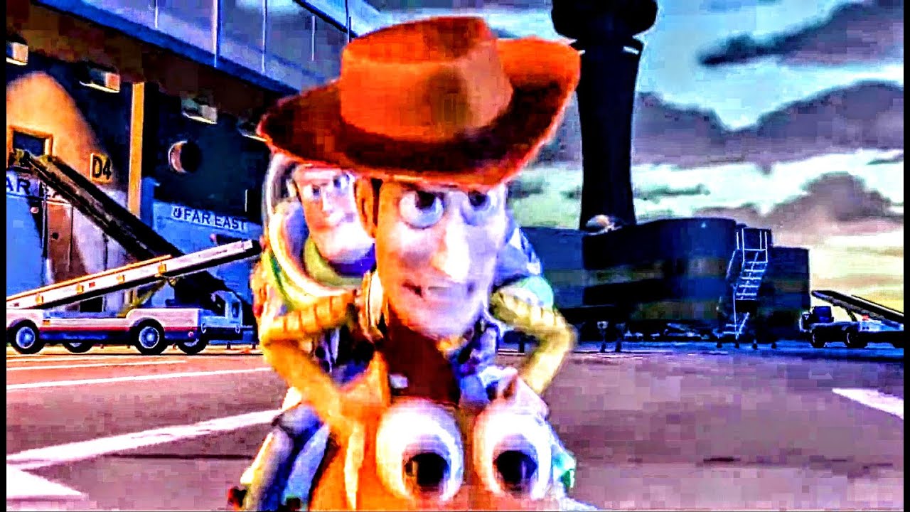 Toy Story 2: (1999) Buzz and Woody rescue Jessie, the completion of the ...