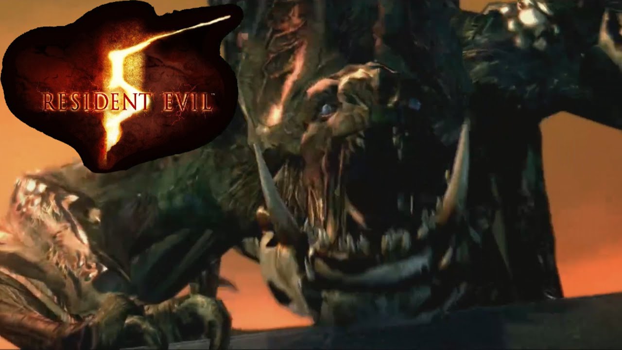 Resident Evil 5 Co-op - Part 2 - There's always a bigger bug - YouTube