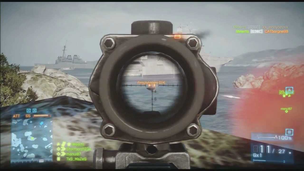 OneBritish Chap: Weapon Reviews Ep 2. M40A5 (BF3 Gameplay/Commentary ...
