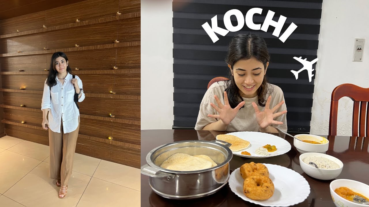 North Indian Girl in South India ️ ️ Vlog! Kochi #kerala #kochi #vlog ...