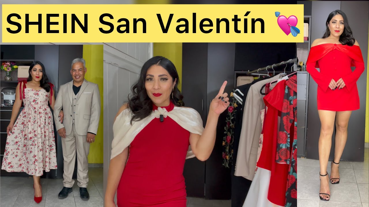 SHEIN San Valentín 💘 TRY ON HAUL - YouTube