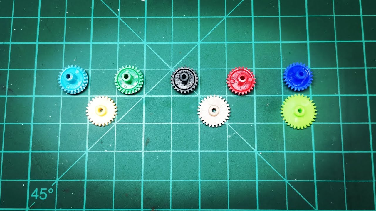 Tamiya Gear Ratio - Exploring Single Shaft Gear Ratio Teaser - YouTube