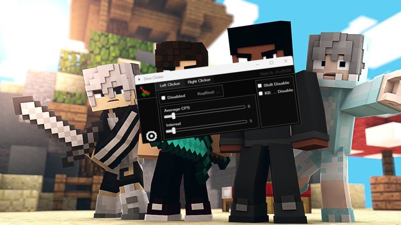 Minecraft auto clicker "Released" [Dino Clicker] - YouTube