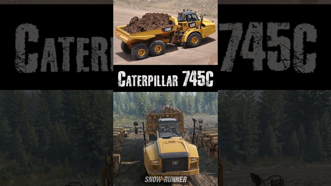 All 18 Heavy Trucks in Real life - SnowRunner vs Real Life | #Shorts ...