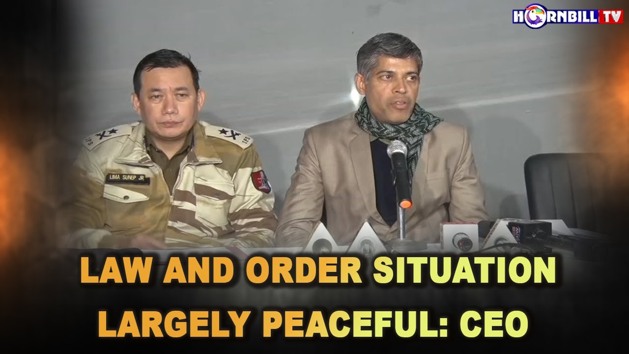 LAW AND ORDER SITUATION LARGELY PEACEFUL: CEO - YouTube