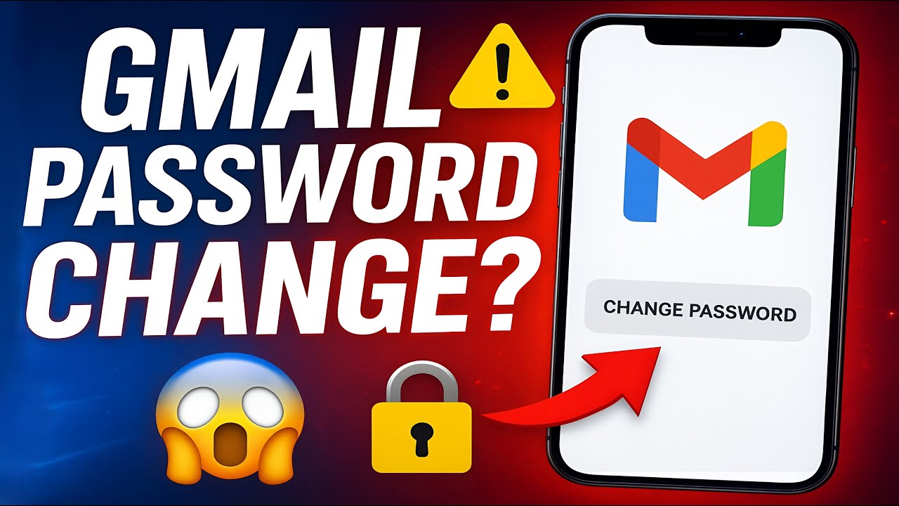 How to Change Gmail Password 🔑// Gmail ar Password Kivaba Change Korbo ...