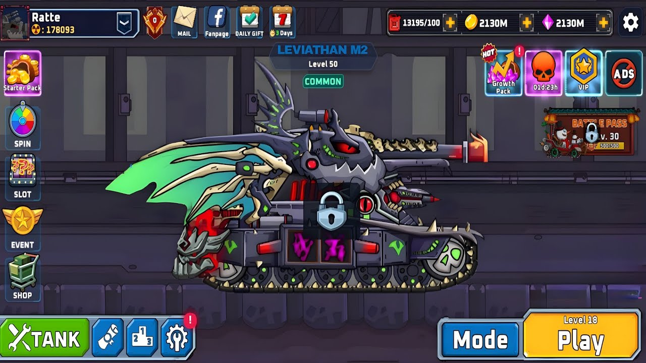 Tank Combat War Battle - New tank LEVIATHAN M2 coming soon update - New ...