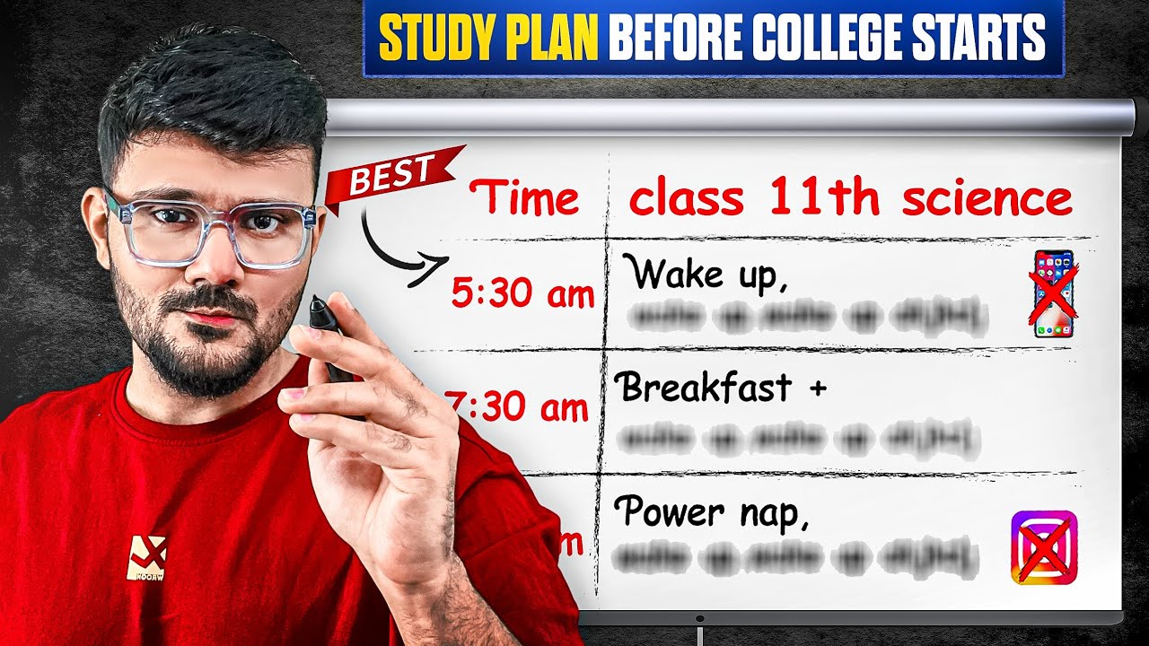 How to Study in Class 11th?🔥| Timetable, Strategy, Roadmap | Maharashtra Board | Parth Momaya ...