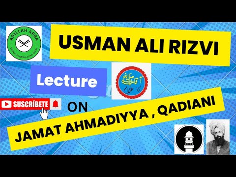 748 -Usman Ali Rizvi Lecture on Ahmadiyya Qadiani 1-4-2024 - YouTube