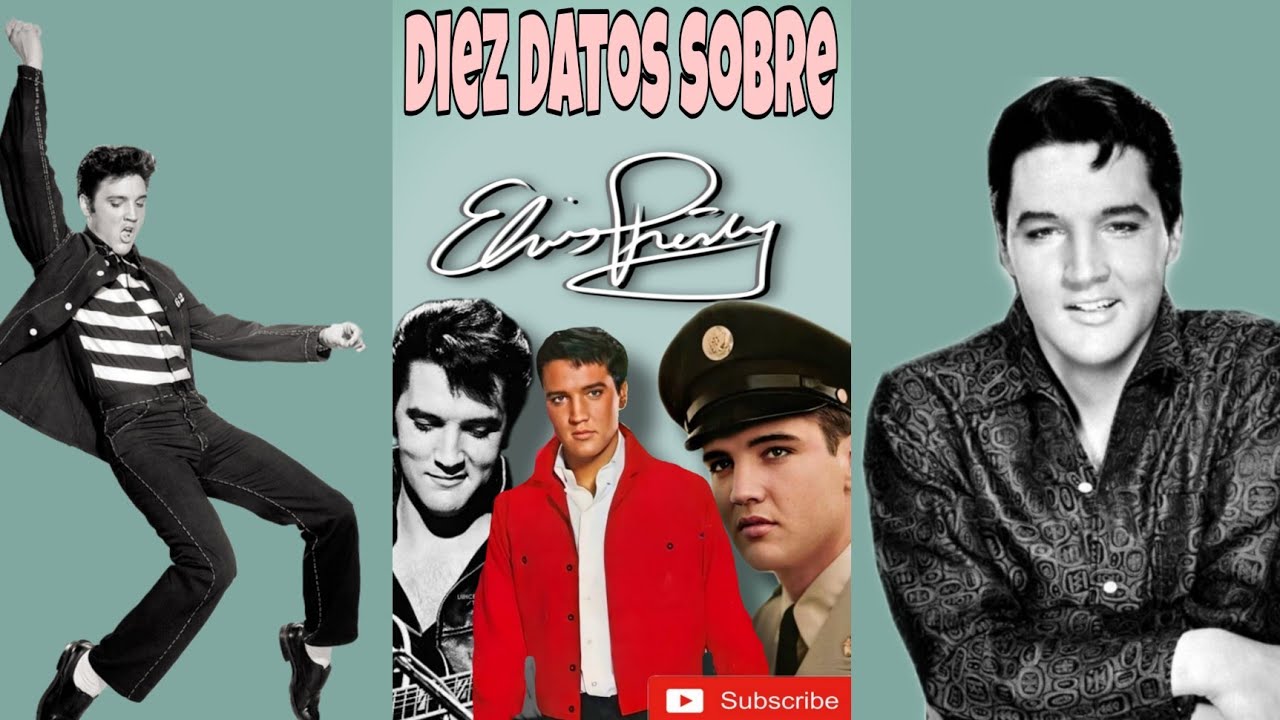 Diez datos sobre el rey del Rock n' Roll #elvispresley - YouTube