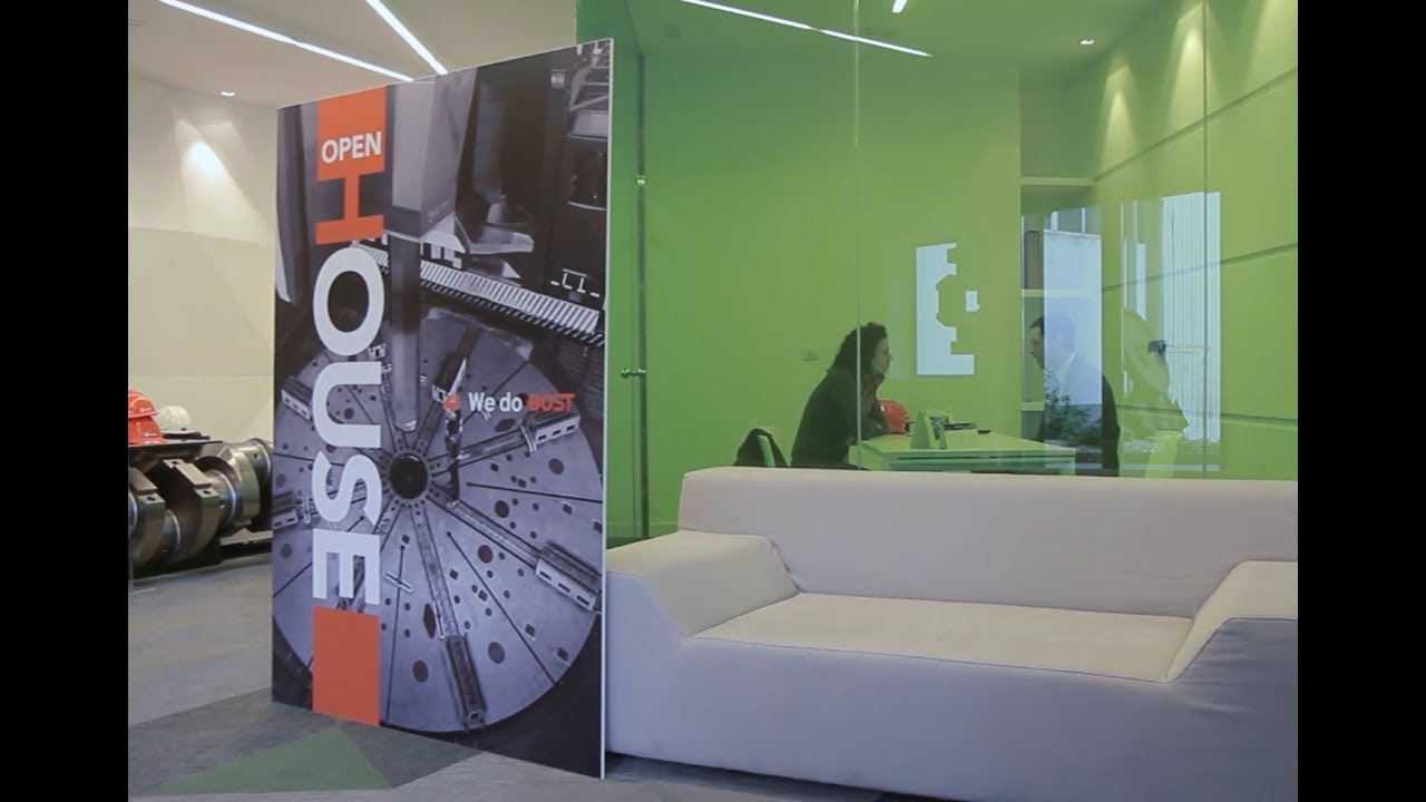 Bost Machine Tools company Open House 2013 - YouTube