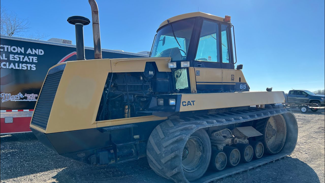 Lot 1012 February2024 - 1988 Caterpillar Challenger 65 Series Tractor ...