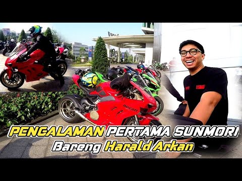SUNMORI BARENG HARALD ARKAN BAWA DUCATI V4S @HaraldArkan - YouTube