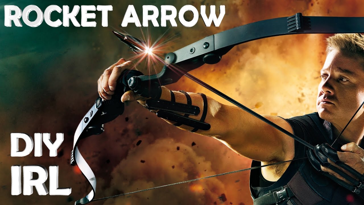 DIY Rocket Arrow Head! - Hawkeye Inspired Arrow In Real Life!!! - YouTube