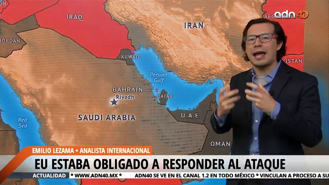 Análisis de Emilio Lezama sobre el conflicto EUA vs Irán - YouTube