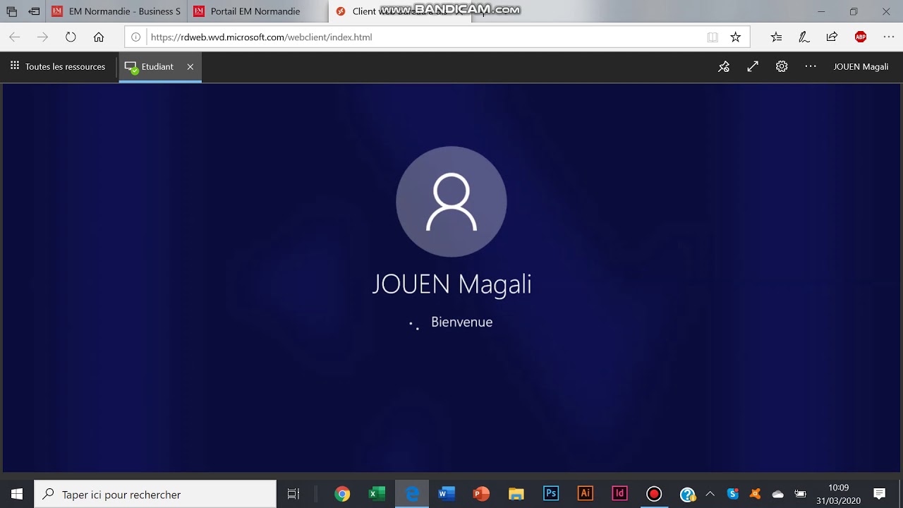 How to connect to your virtual desktop - YouTube
