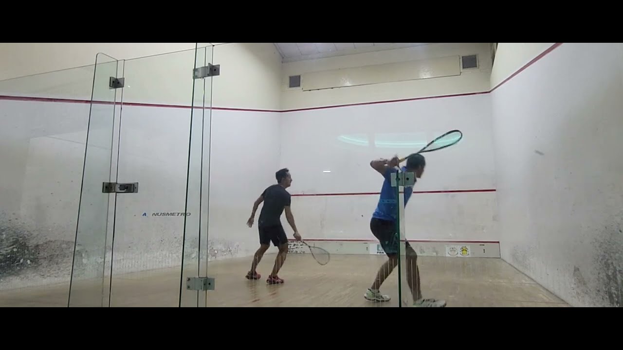 S.Ep 330 Squash w Aaron Soyza Game 1 at Nicole David Squash Center ...