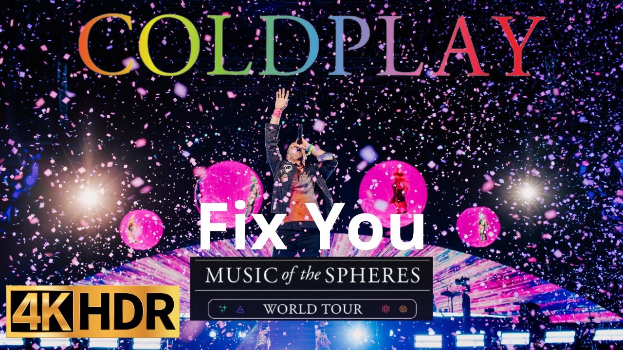 【4K】 Coldplay in Bangkok - Fix You - YouTube
