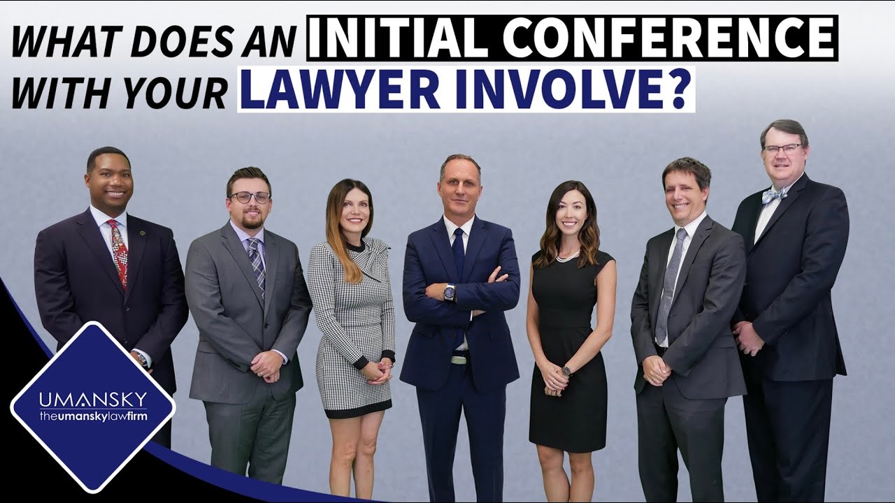 What does an Initial Conference with your Lawyer Involve? - YouTube