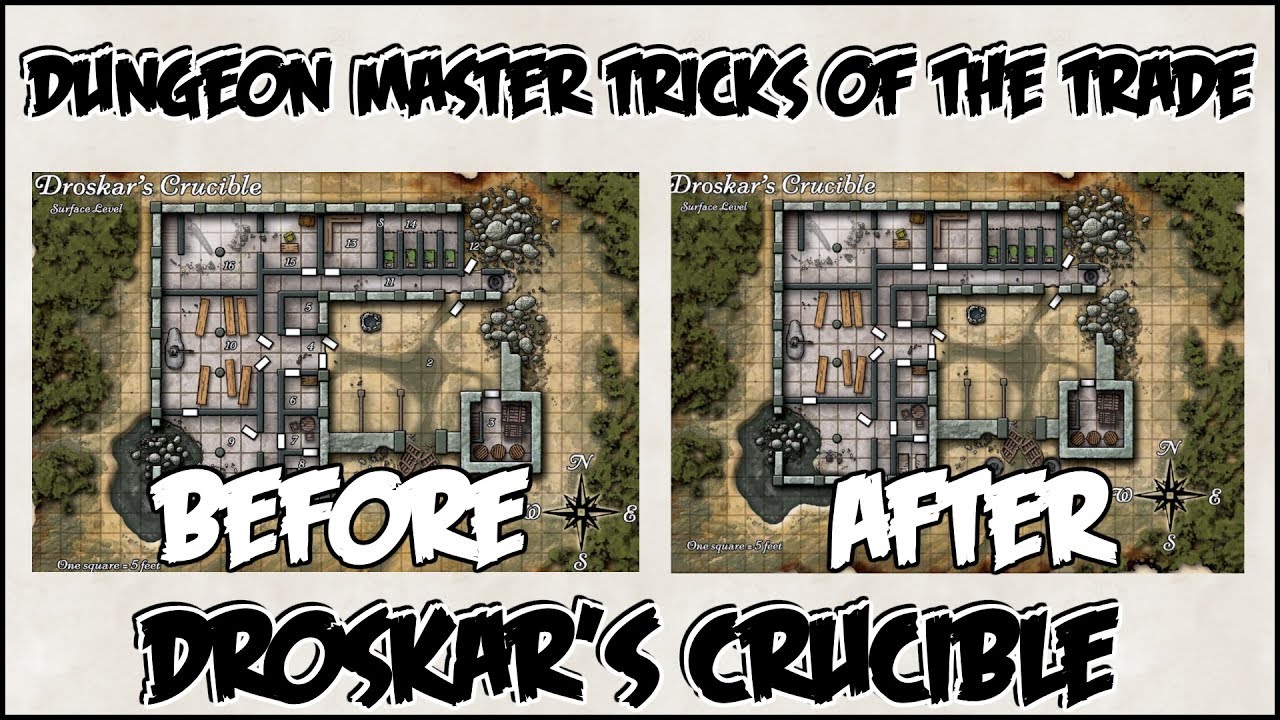 Dungeon Master Tricks Of The Trade -- Hiding Locations on the ...