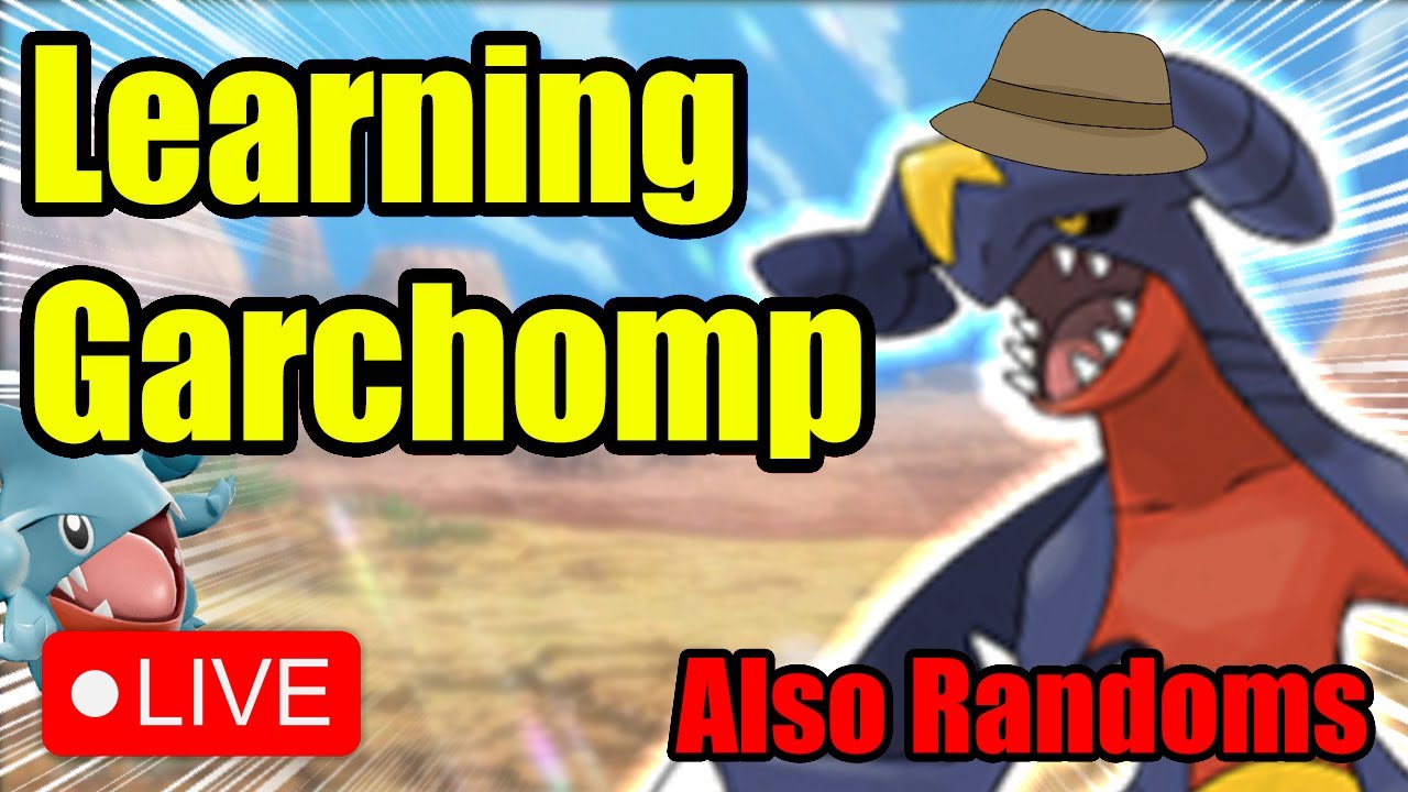 Learning Garchomp/ Running Random W/ Viewers! (Pokemon Unite) - YouTube