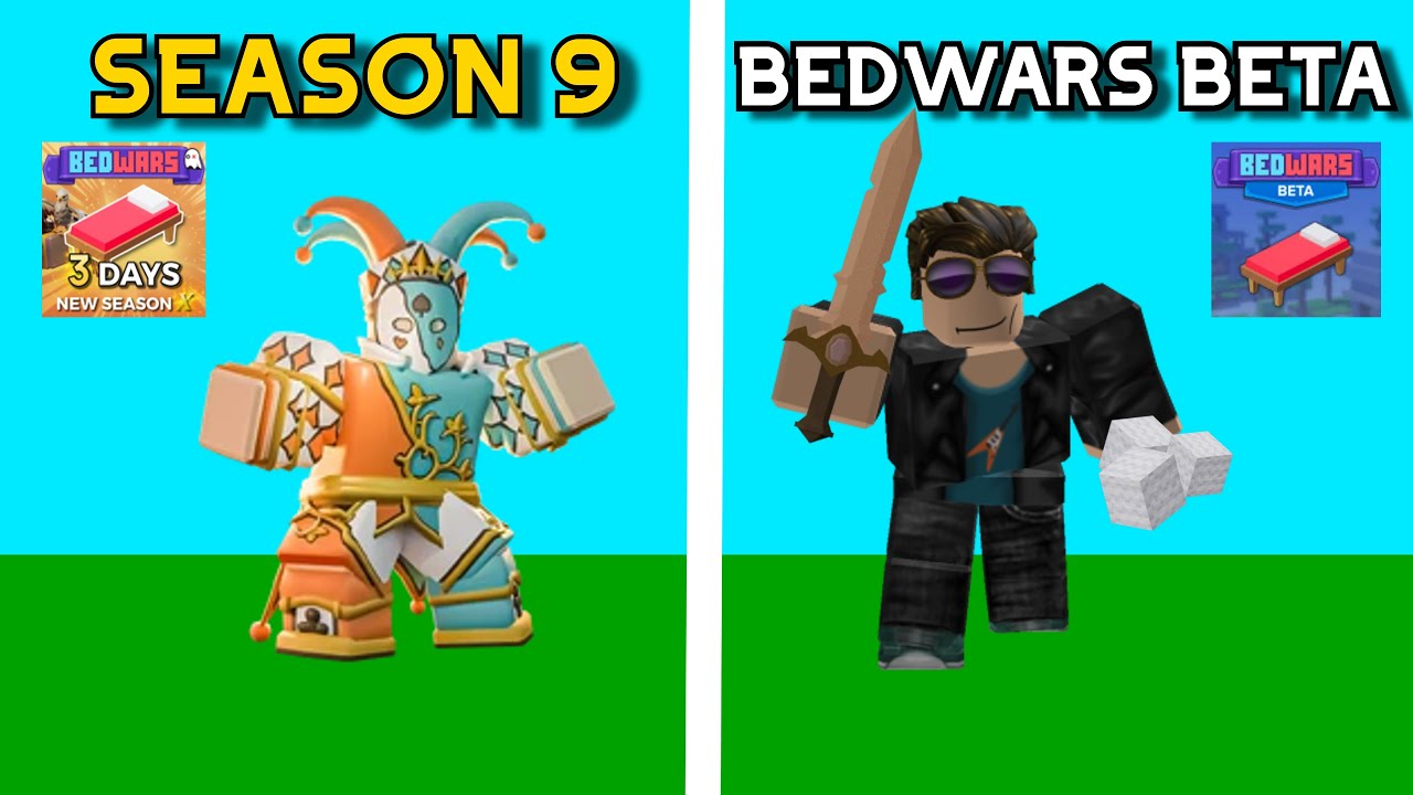 Playing BedWars Beta version - YouTube