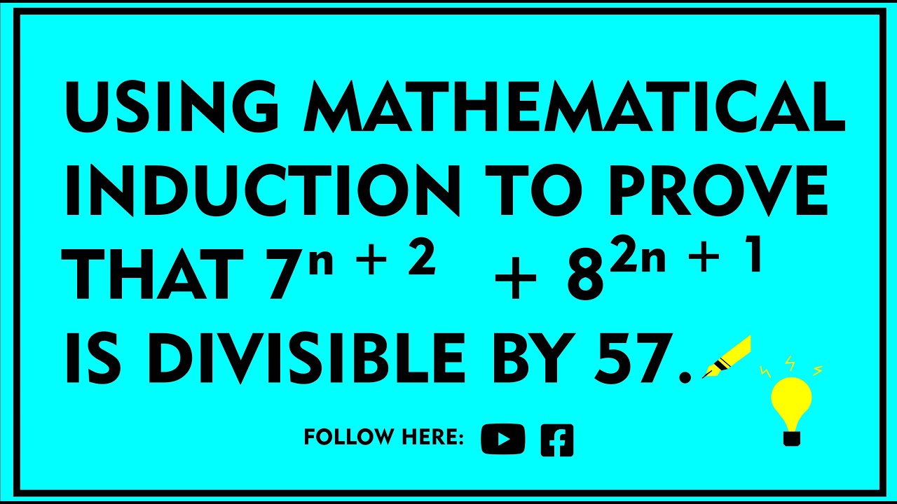 Using Mathematical Induction To Prove That 7 N 2 8 2n 1 Is using-mathematical-induction-to-prove-that-7-n-2-8-2n-1-is
