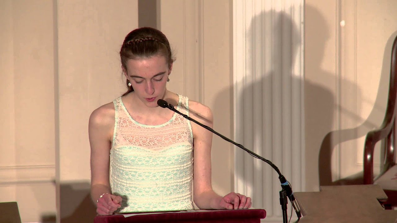 Chelsea Thomeer '17, 2014 William Sloane Coffin Prize winner - YouTube