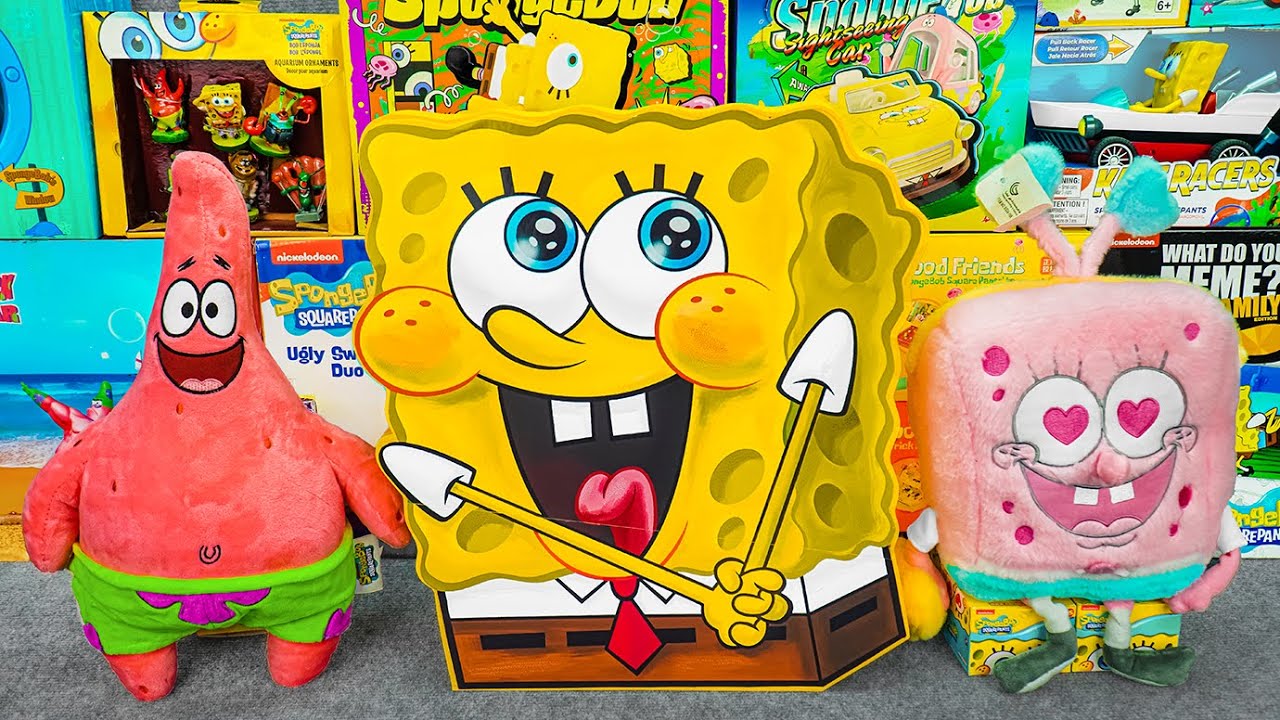 Ultimate ASMR SpongeBob Relaxation Unboxing | TOY PLAYSET ASMR - YouTube