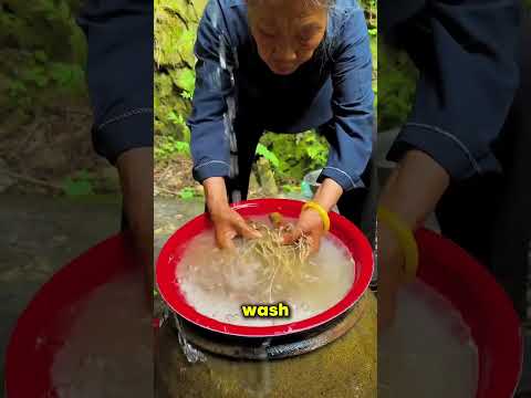 The Most Unique Soup With Corn Roots Made In Japan 😮
