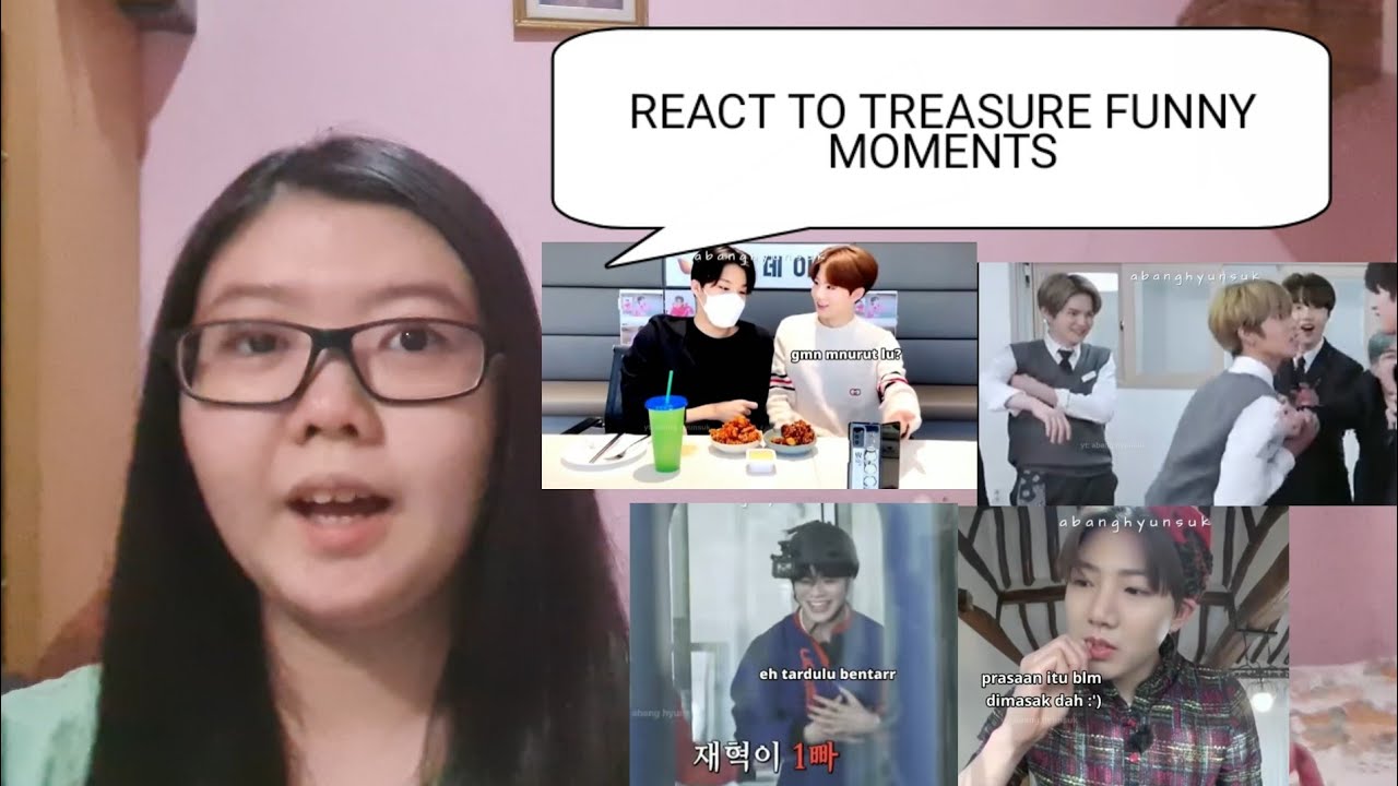 TREASURE FUNNY MOMENTS REACTION - YouTube