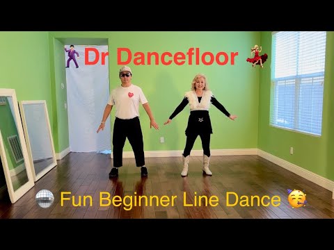DR DANCEFLOOR Beginner Line Dance #linedance - YouTube