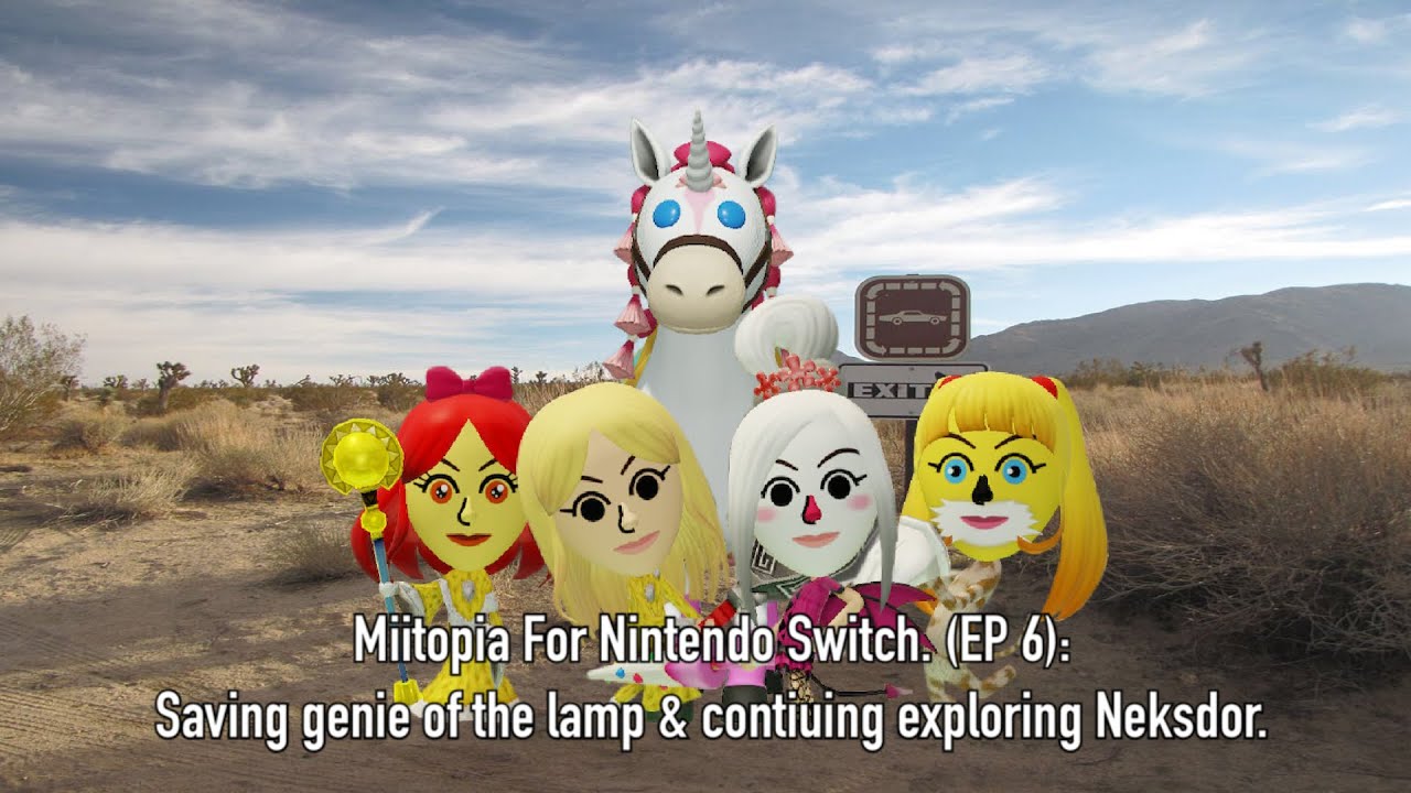 Miitopia For Nintendo Switch. (EP 6): Saving genie of the lamp ...