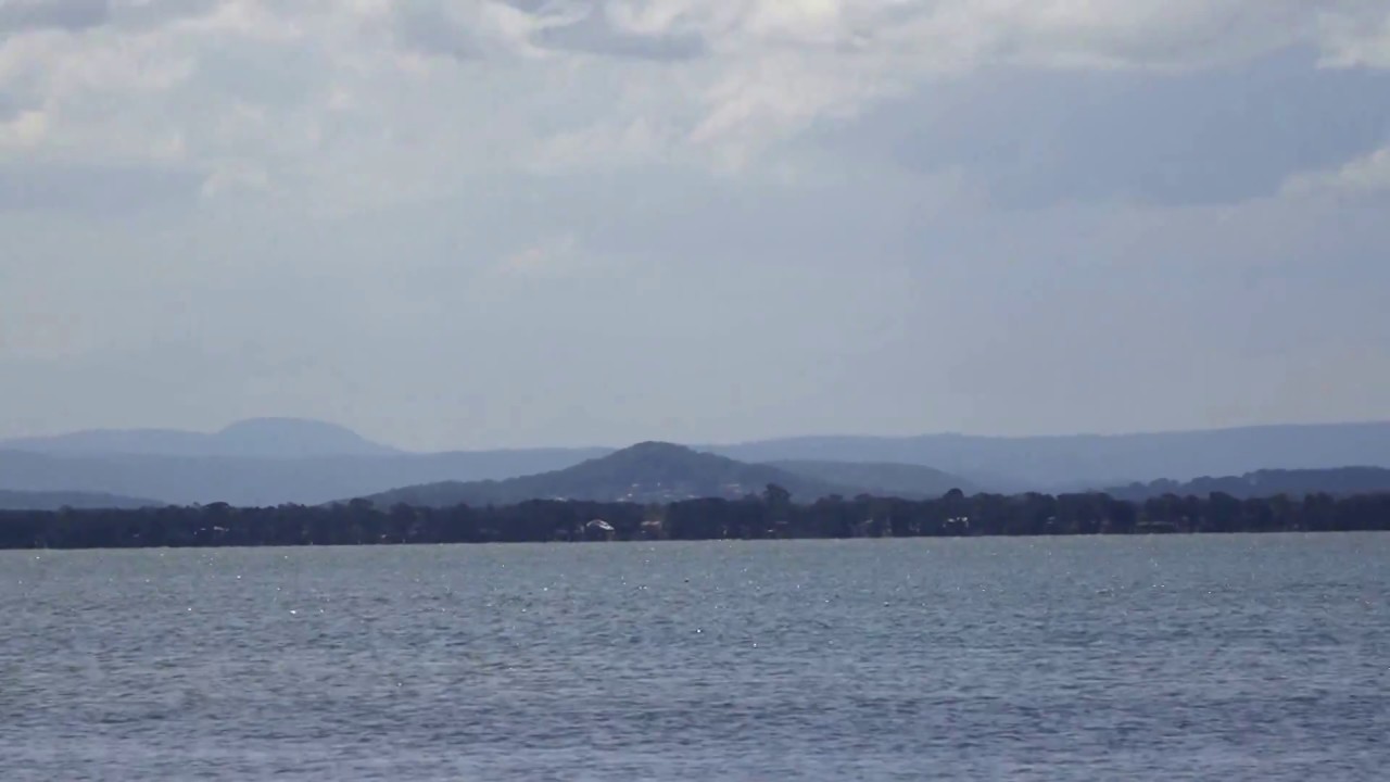 Tuggerah Lake, from Saltwater Reserve - Long Jetty, NSW, Australia ...