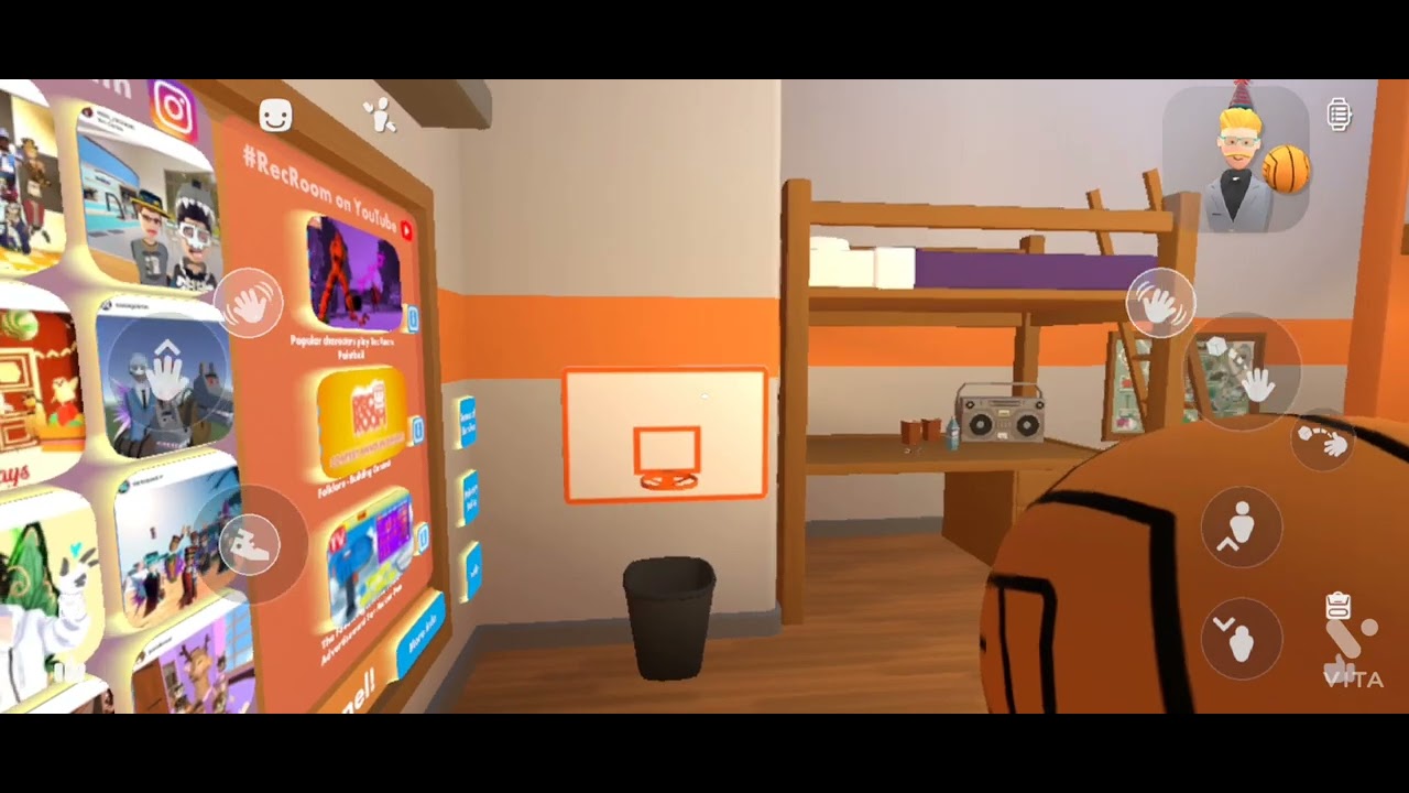 avi play rec room 1 part - YouTube