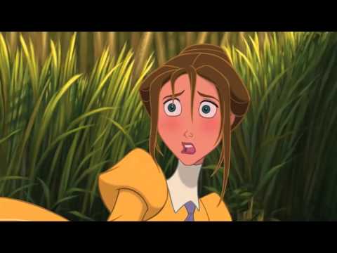 Tarzan  Jane returns to the camp HD