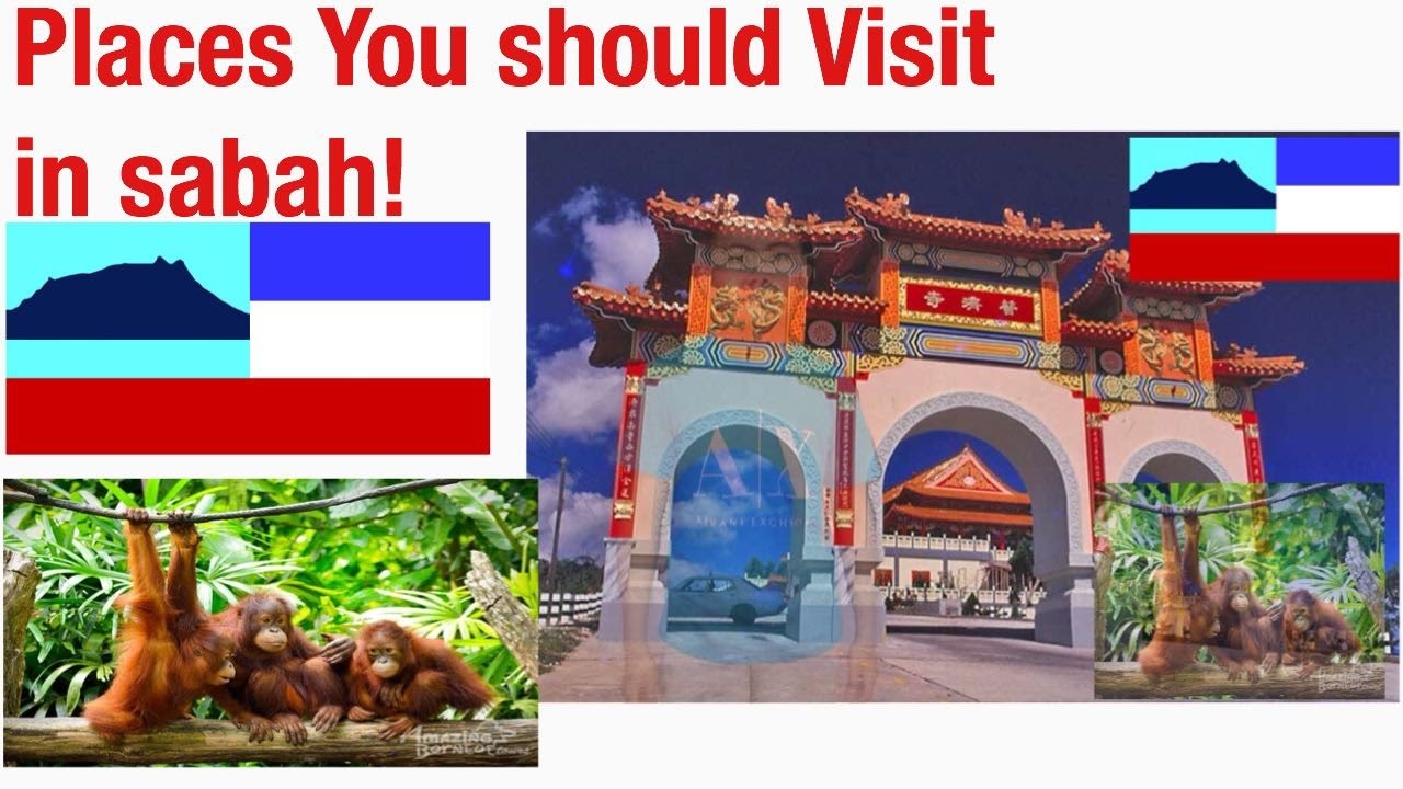 Best Places To visit In Sabah - YouTube