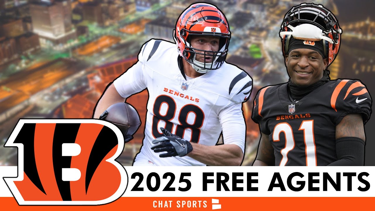 Bengals 2025 Free Agents: All Cincinnati Bengals About To Hit NFL Free Agency Ft. Mike Gesicki ...