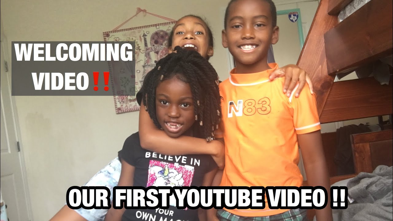 OUR VERY FIRST VIDEO || WELCOMING VIDEO - YouTube
