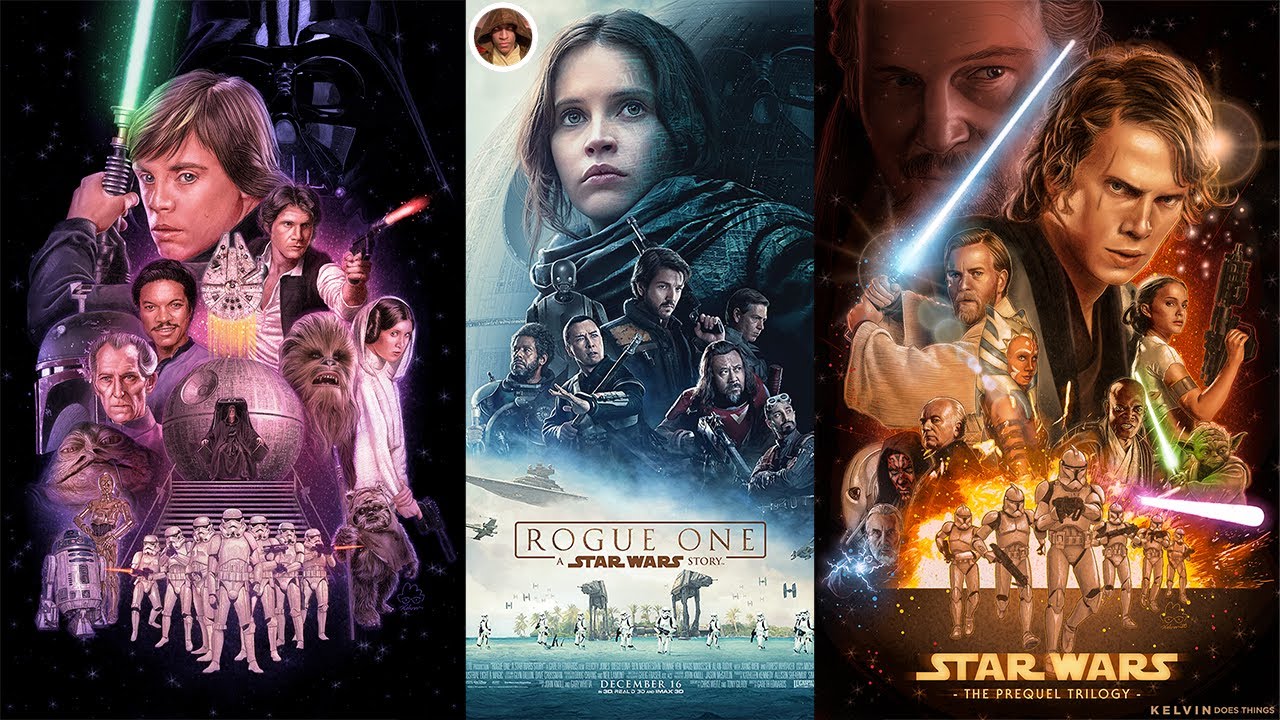 Star Wars: All Official Movie Trailers Compilation - Episodes 1-6 - YouTube