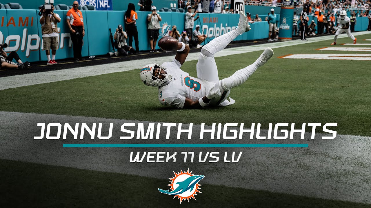 Jonnu Smith goes for a CAREER HIGH 101-yards versus the Raiders l Miami ...