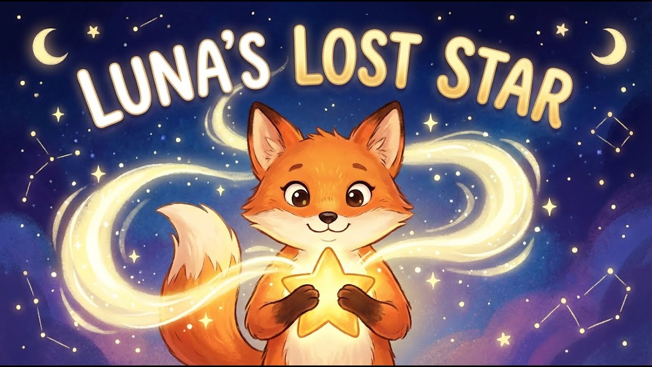Luna's Lost Star ⭐ | Helping Others Story for Kids - YouTube