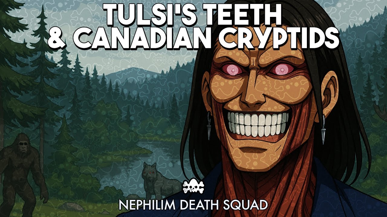 Tulsi Gabbard's Teeth & Canadian Cryptids | Nephilim Death Squad - YouTube