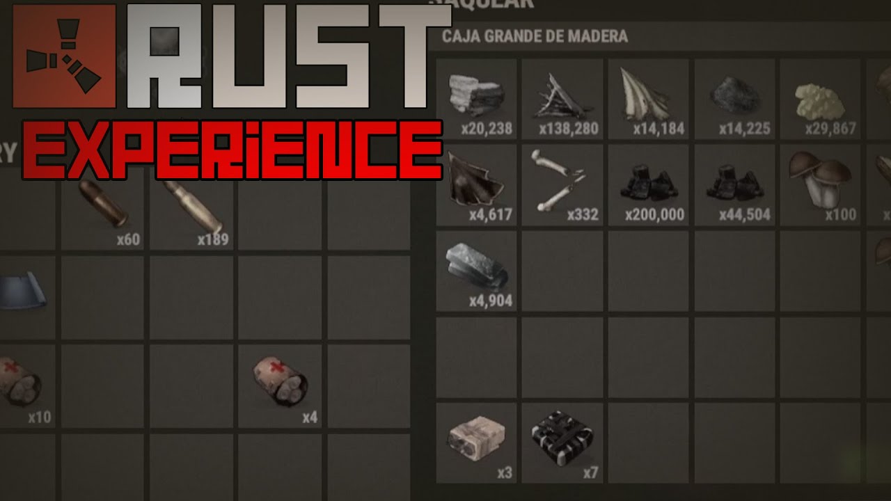 RUST EXPERIENCE #28 "COGE EL LOOT Y CORRE" | GAMEPLAY ESPAÑOL - YouTube