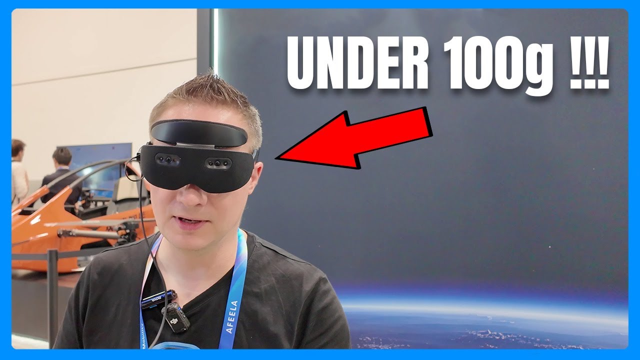 Insane: Nobody Saw This tiny ultra light VR Headset Coming! - YouTube