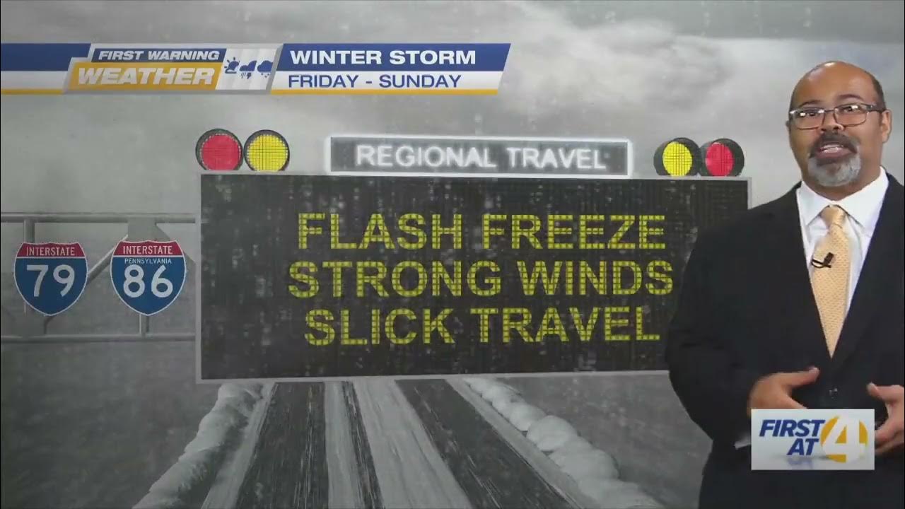 Winter Storm Warning Trending Weather With John Stehlin Youtube