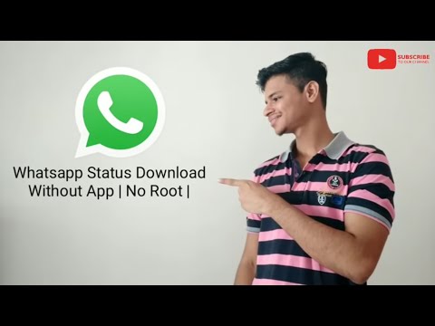 WhatsApp Status Download Without Any App | No Root |
