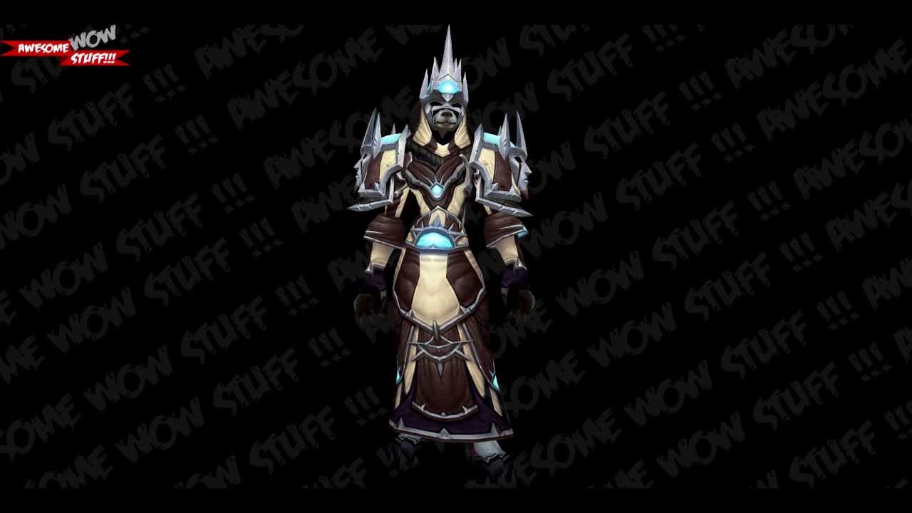 WoW Tier 13 - Priest (Worgen) Preview HD - YouTube